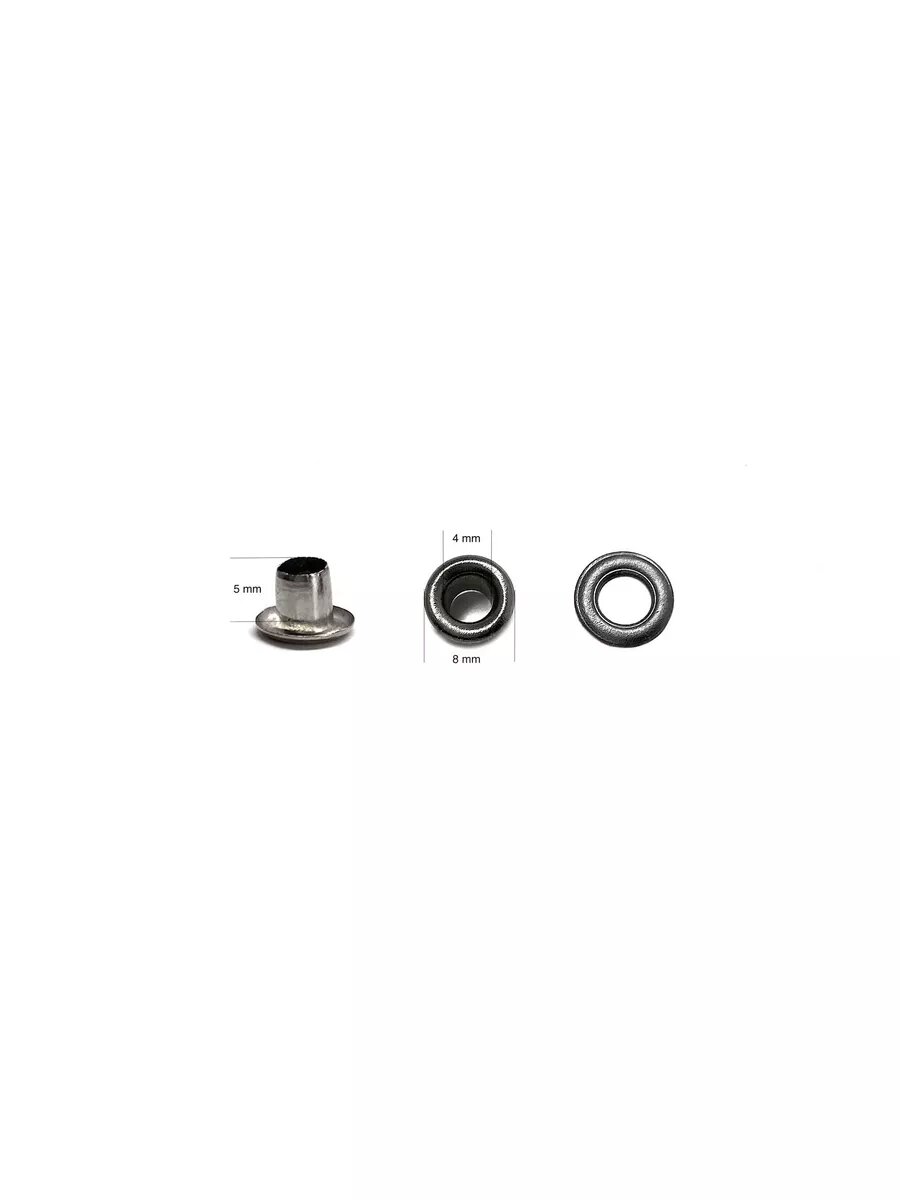 Люверсы (150 шт ) 4 мм