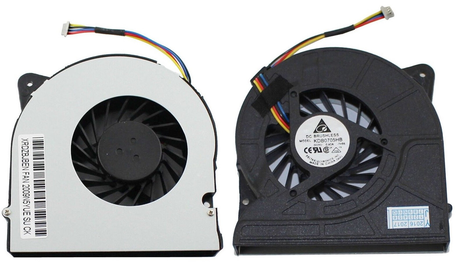 Вентилятор/Кулер для ноутбука Asus G71 G72 M70 16mm p/n: KDB0705HB 7H95, KDB0705HB 8E61, KSB06105HB