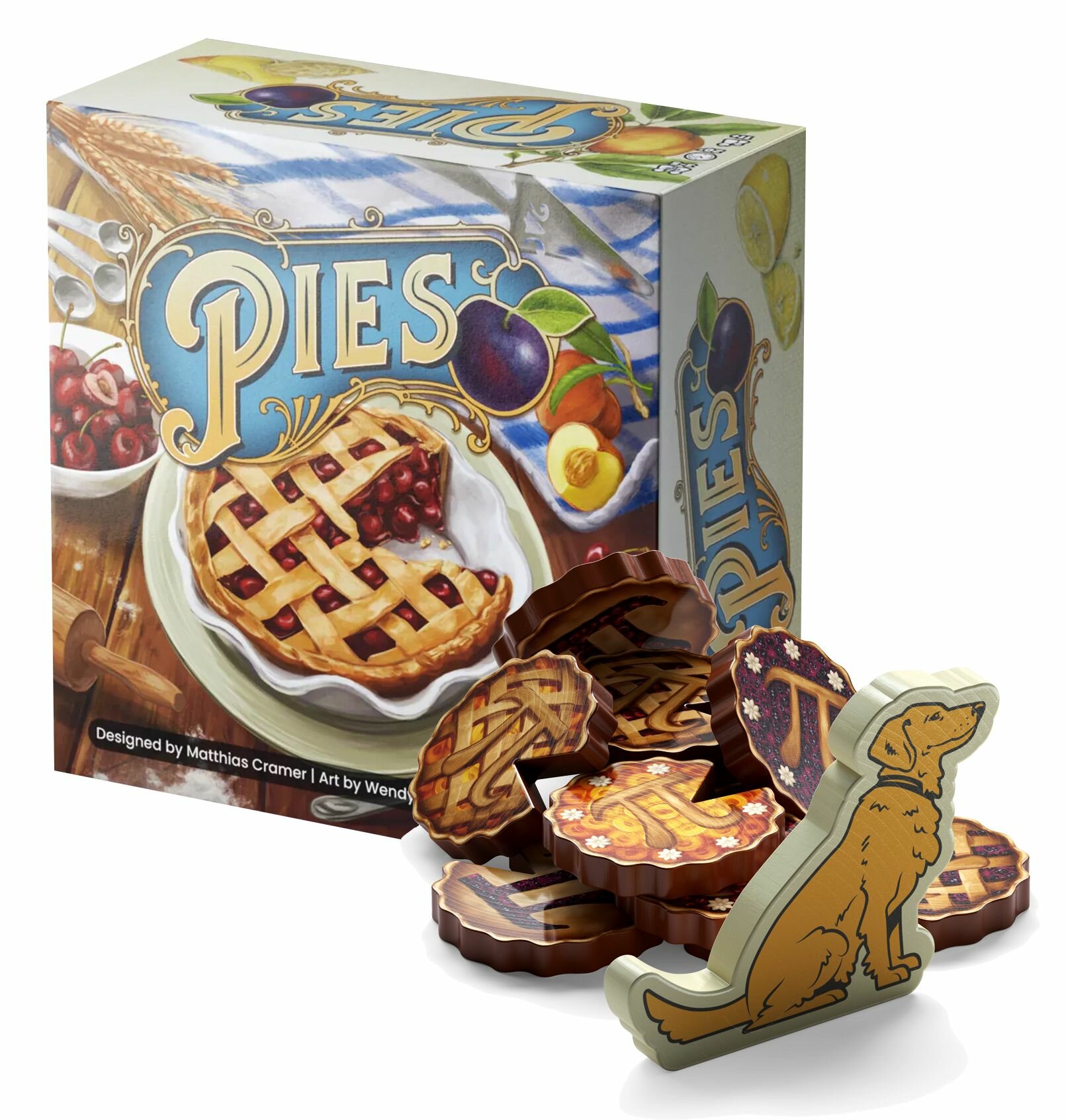 Настольная игра Allplay Pies с деревянными делюкс ресурсами