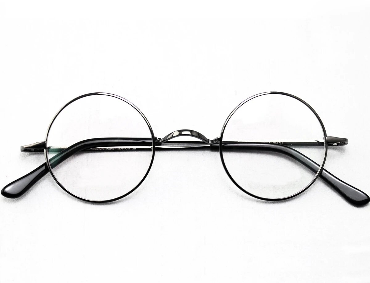 Круглые очки AGSTUM, серые, 42mm Size