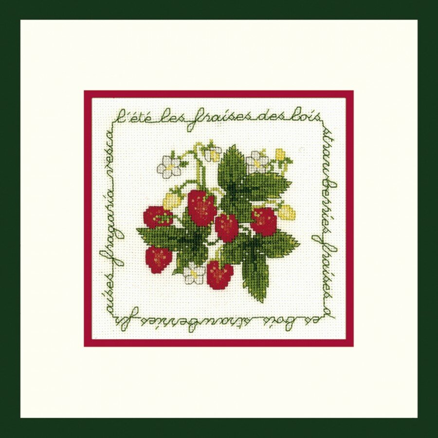 Набор для вышивания Les Fraises (Земляника)