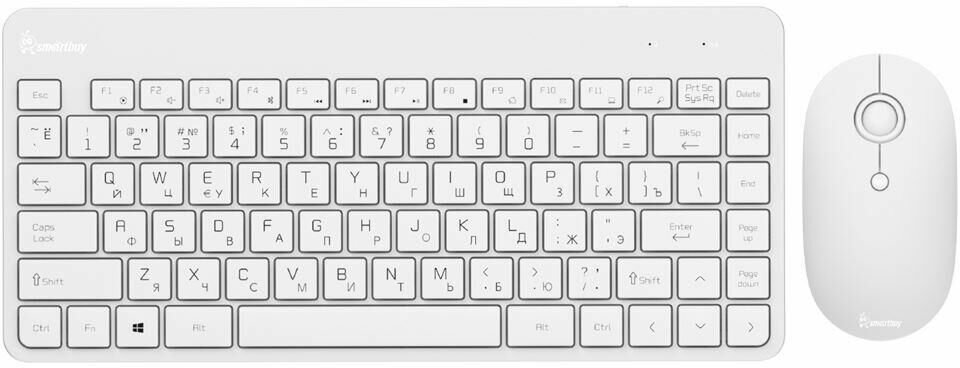 Клавиатура и мышь для компьютера, набор (SBC-220349AG-W)