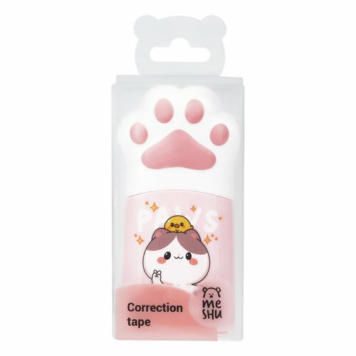 Корректирующая лента Meshu Paw, 5мм * 12м, пвх-бокс, европодвес