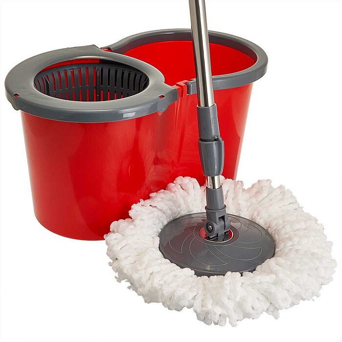 Комплект для уборки SPIN MOP 37995 красный