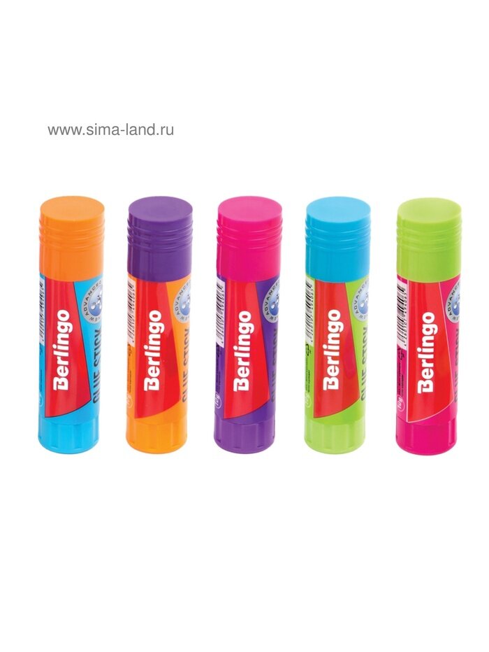 Клей-карандаш ПВП 10 г Berlingo Fuze