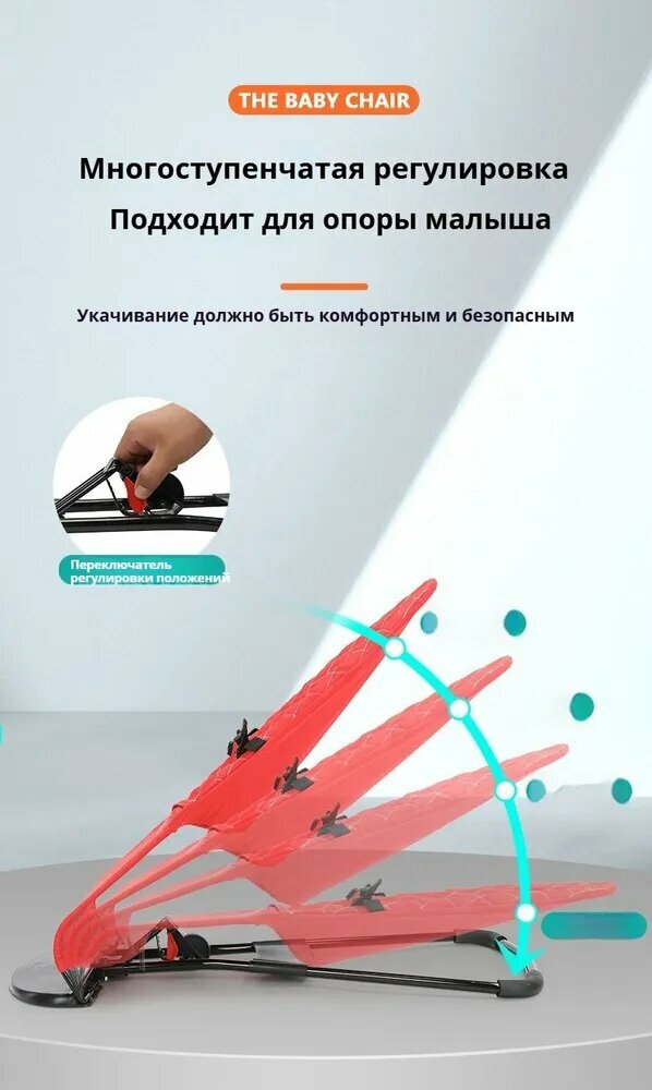 Колыбель, с маятниковым качанием, 40х54х91 см, светло-бежевая