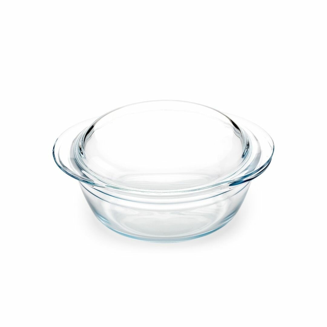 Кастрюля круглая Pyrex O CUISINE 20см 2.1 л жаропрочное стекло Форма для запекания выпечки блюд