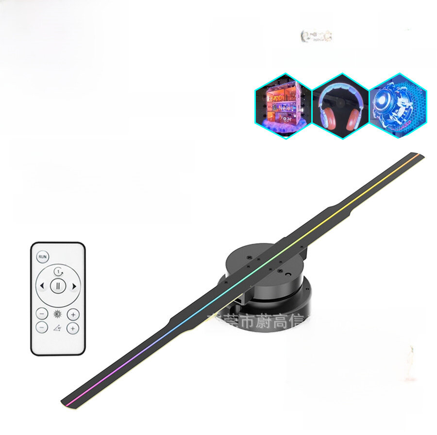 Голографический 3d-проектор невооруженным глазом, Стереоскопический вращающийся подвесной Воздушный проекционный вентилятор, настенный рекламный аппарат G42-австралийские правила