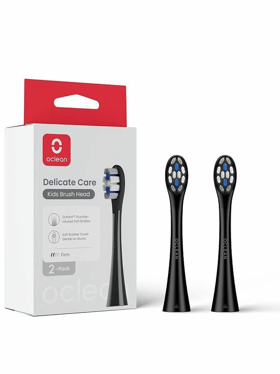 Комплект насадок Oclean Kids (2 шт) P3K8, черный