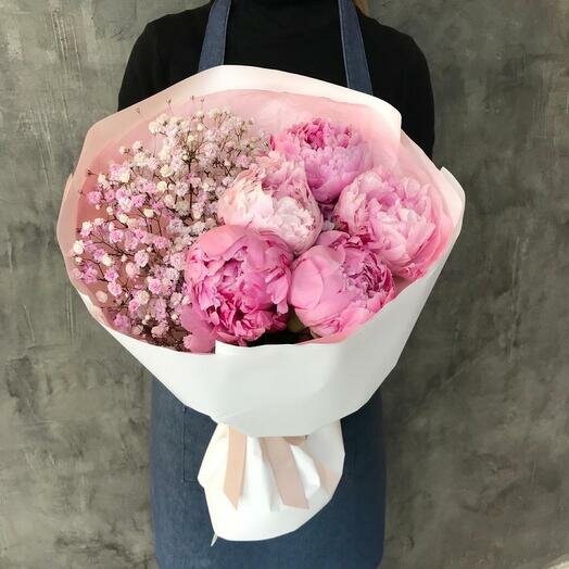 Ароматные пионы Дуэт