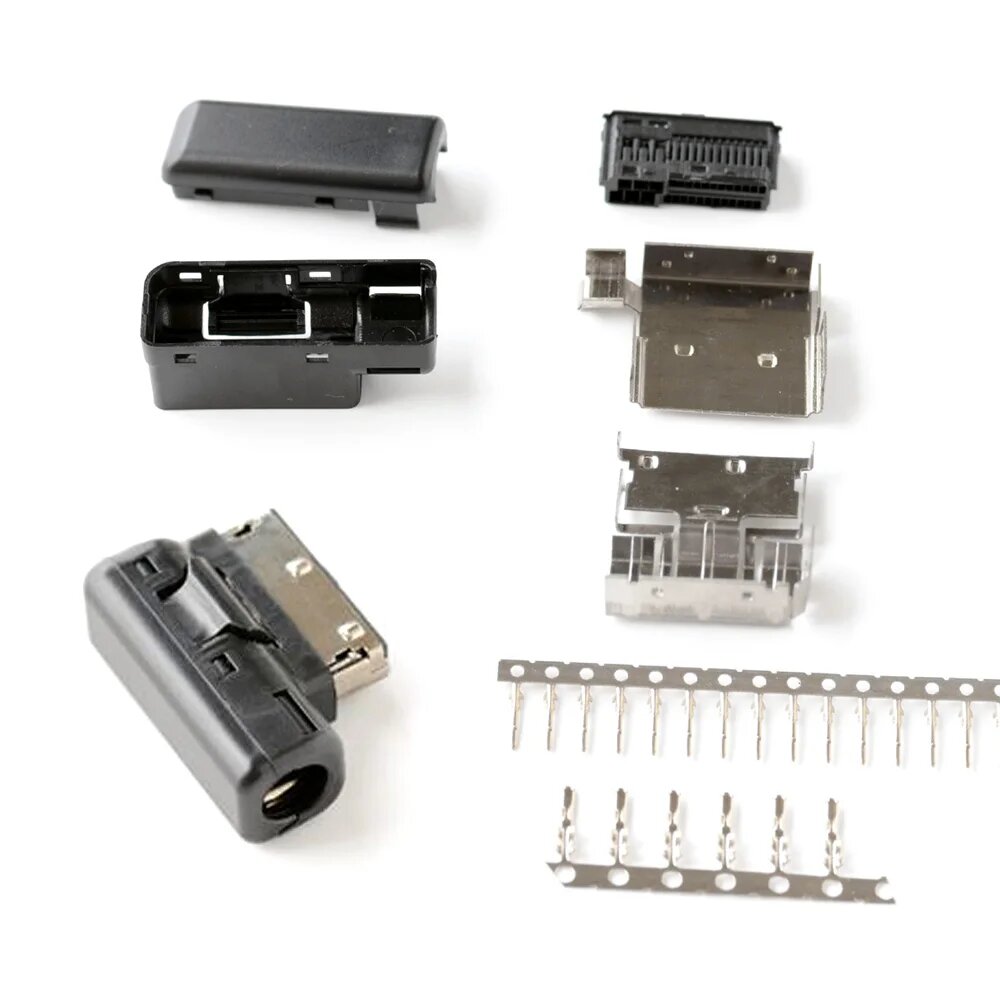 Разъем AMI MMI MDI Audi 30-контактный AUX USB, 1 Set