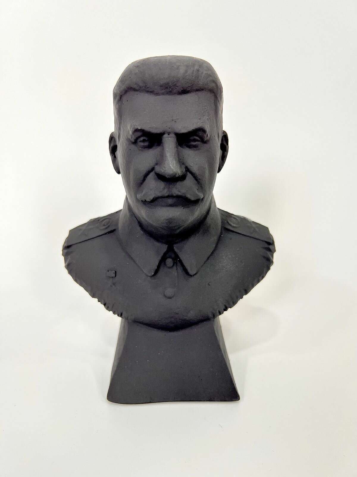 Сталин. Статуэтка из гипса. Бюст. Фигурка вождя. СССР. Россия — фото 1