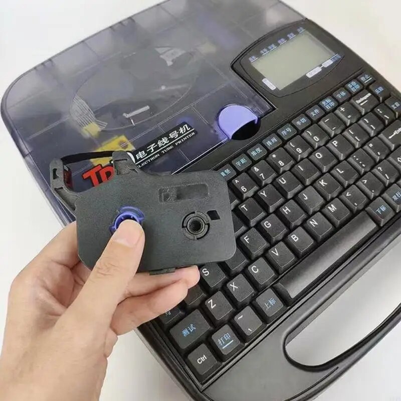 634A TP-R1002B 12 мм метка 100 м для 3D-принтера TP-70 TP-76 TP-80 TP-86 Номер линии машины