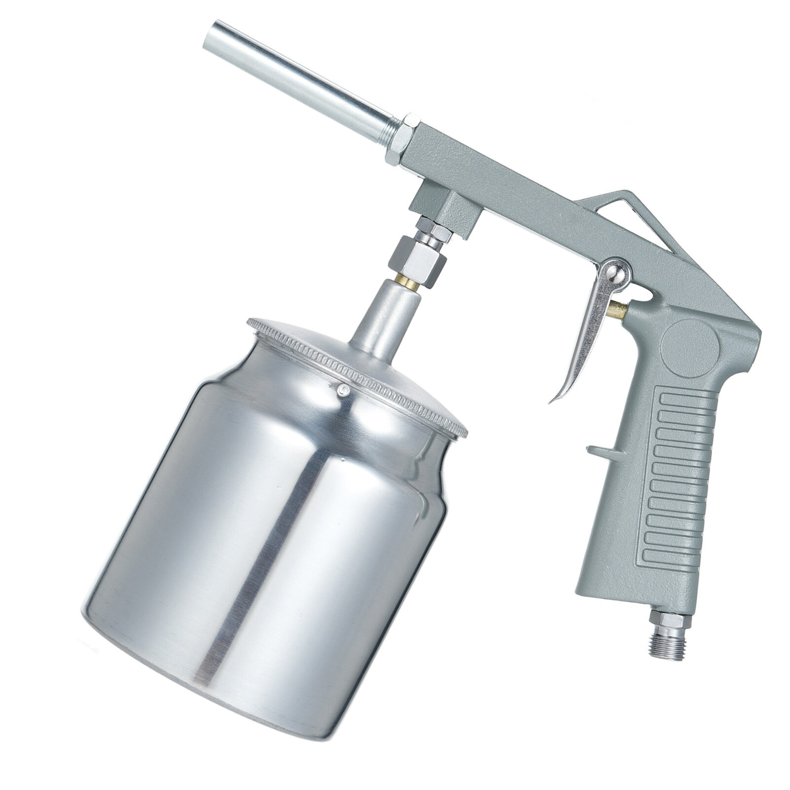 Машина для распыления грунта с чашей 750 мл и щеткой для чистки.