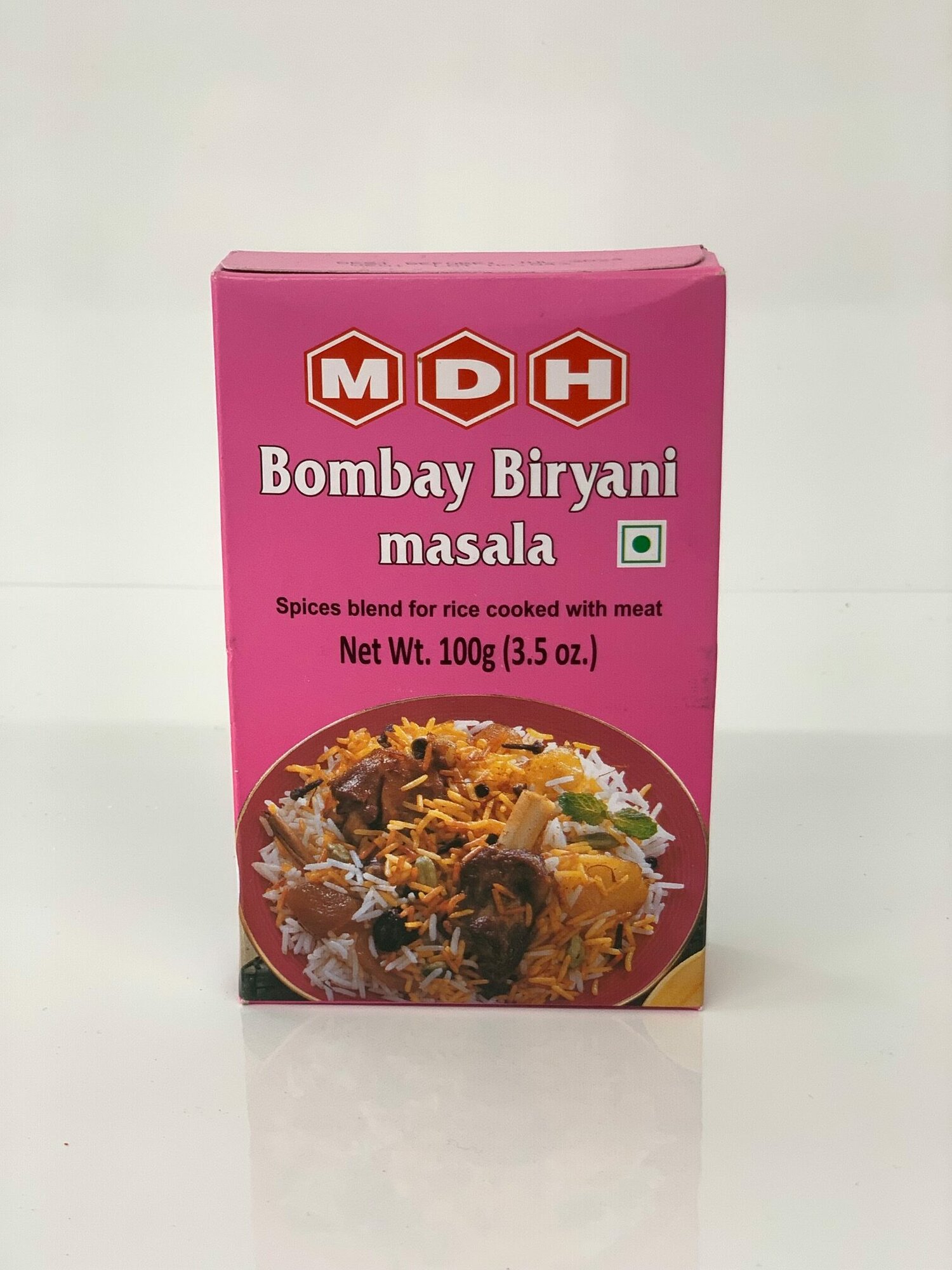 Приправа MDH Spices "BOMBAY BIRYANI MASALA", для супов, без ГМО, растительные компоненты, 100 гр