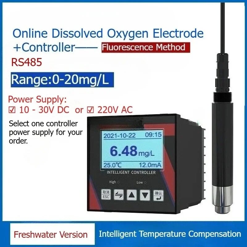 Промышленный датчик dissolved oxygen RS485 Modbus freshwater