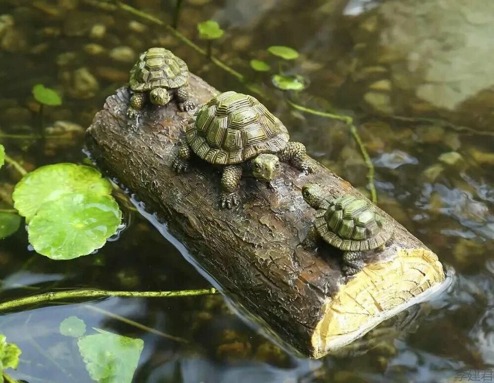 Сад Черепаха Орнамент Патио Украшение Орнамент Двор Садоводство Украшения Творческие Смолы Ремесла