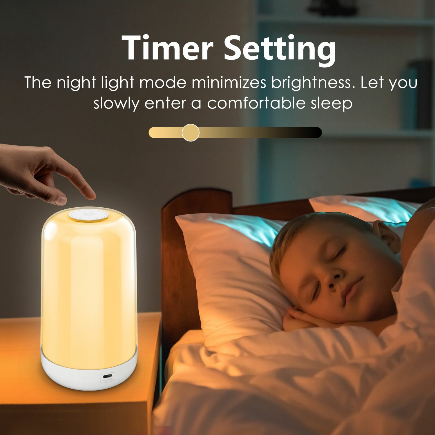 Умный светодиодный ночник RGB с Wi-Fi, Марусей, Google Home, SmartTable Light 6W