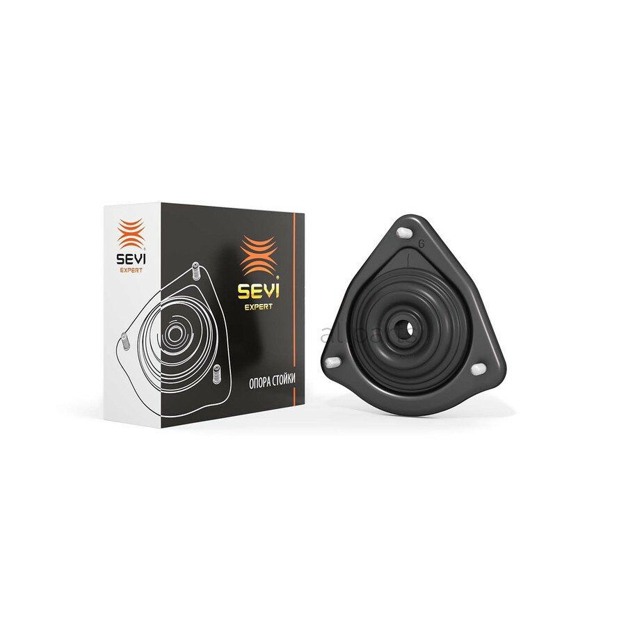 SEVI 1127 Опора стойки передней подвески "сэви-эксперт" со смещением 6 мм (без подшипника) ВАЗ 2190-2192, 2194 без ЭУР SEVI 1127