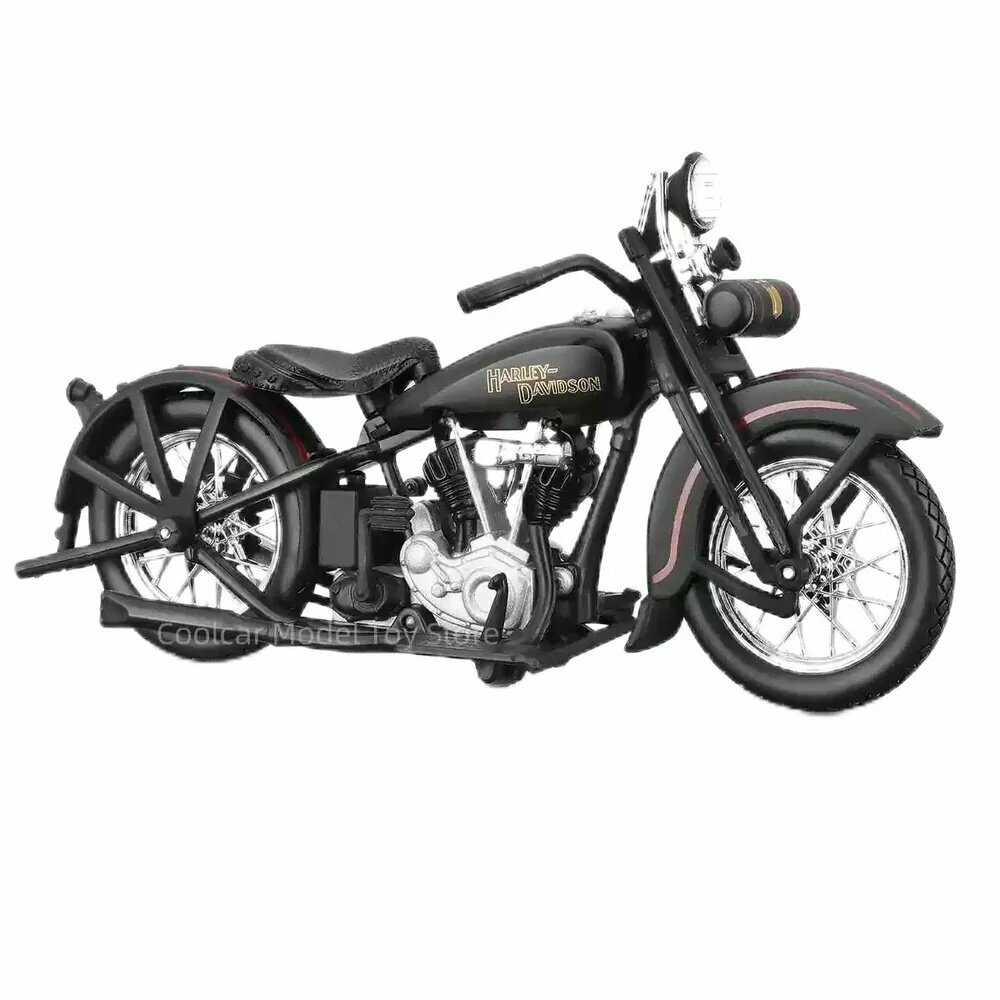 Тяжелый локомотив для шоссейных гонок 1:18 Harley Davidson 1928 JDH Twin Cam , Харли-Дэвидсон, модель мотоцикла, игрушка в подарок для мальчика, коллекция для хобби