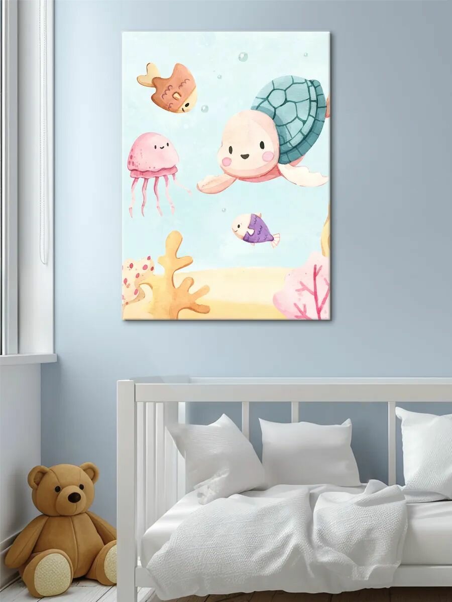 Картина на стену "Детская мальчика", 50х70 см