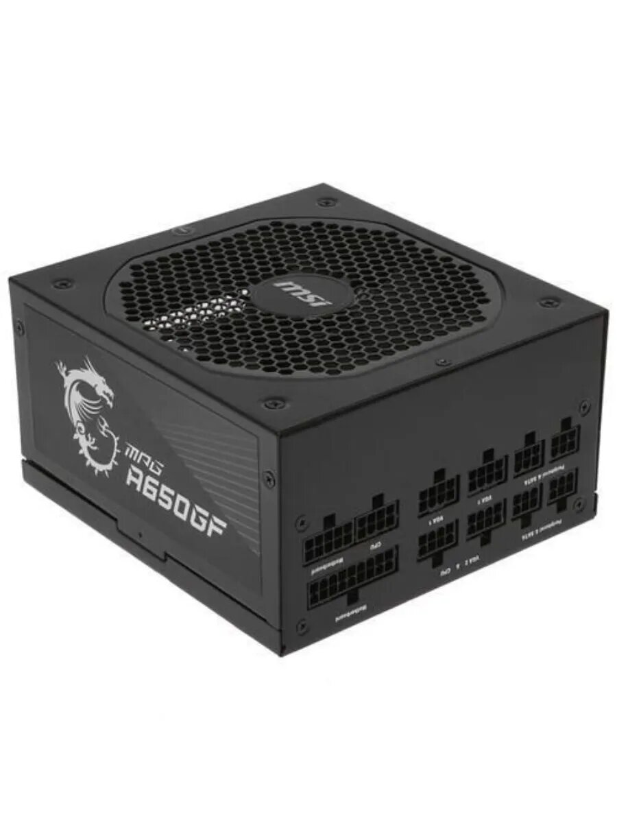 Блок питания MPG A650GF MPG A650GF черный - 650 Вт, 80+ Gold