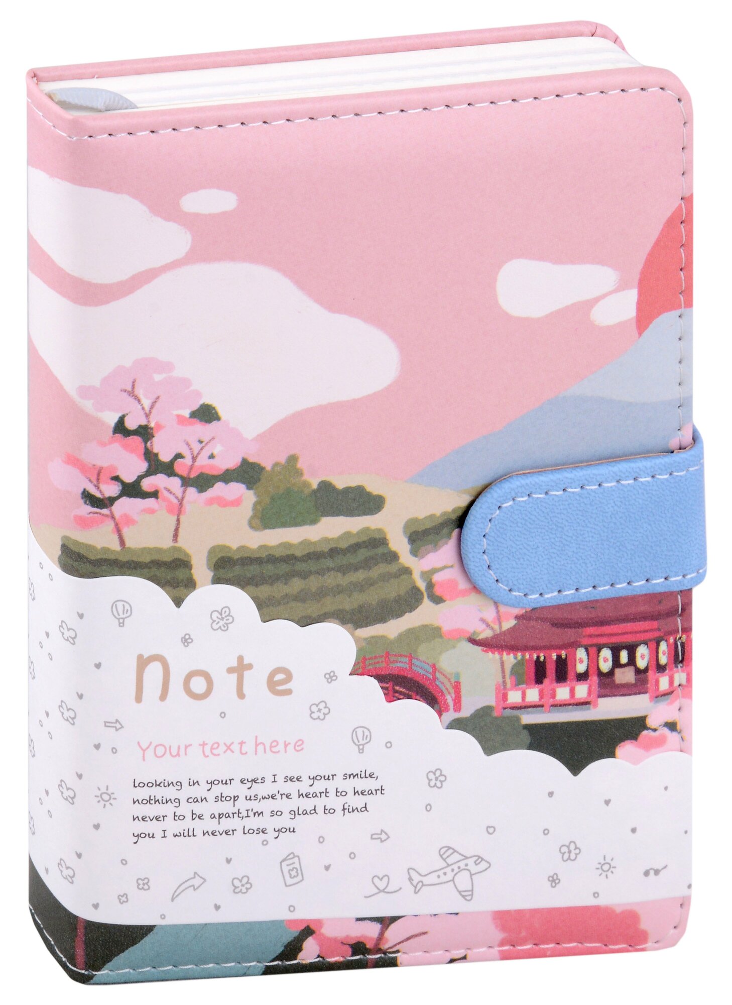 Книга для записей A5 112 листов, "Япония", в ассортименте