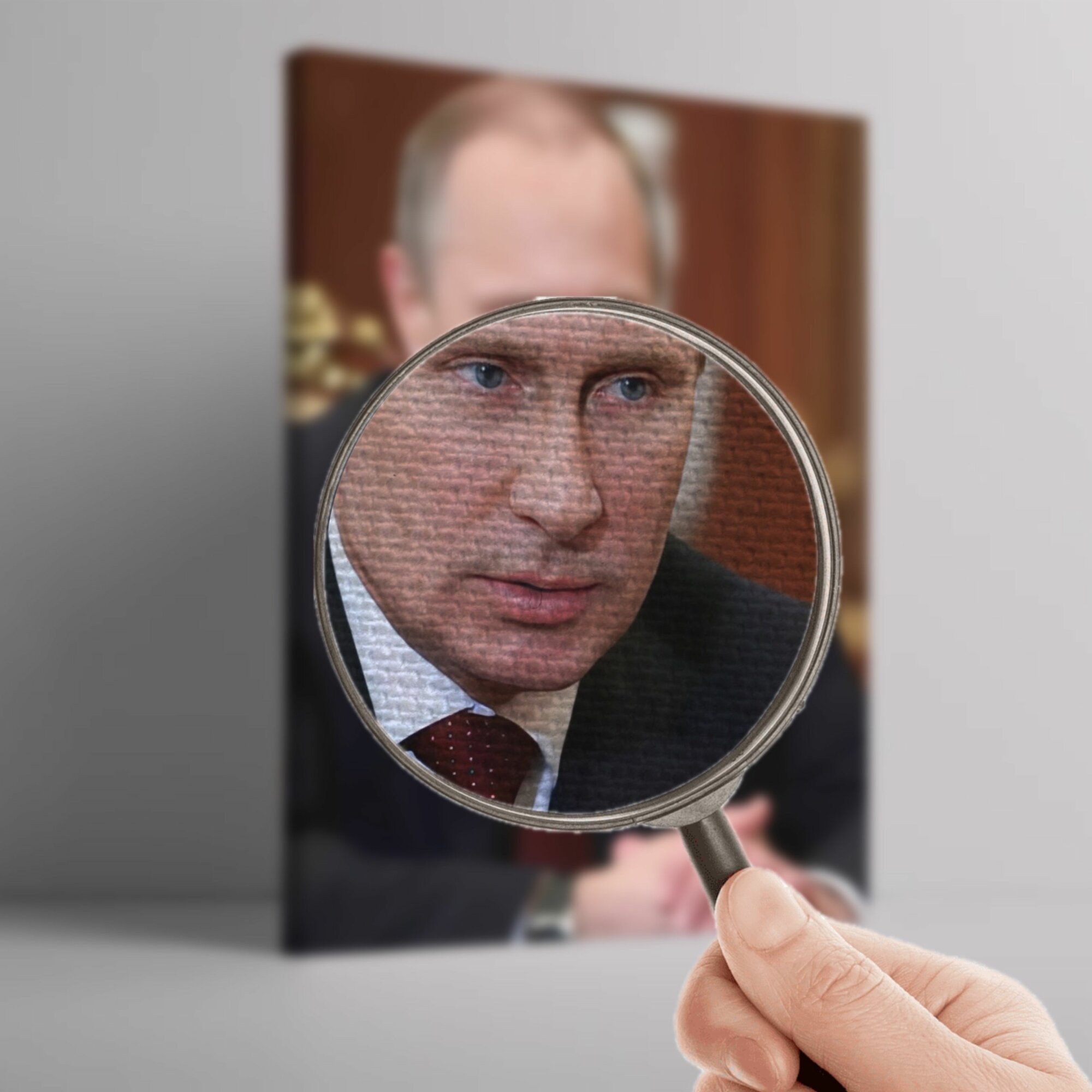 Путин на холсте — фото 1