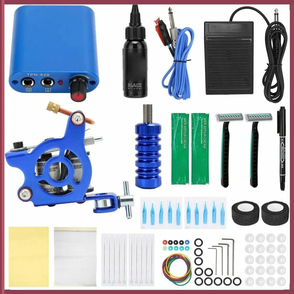 Полный набор татуировки, с высоким качеством и удобными аксессуарами, для творческих людей