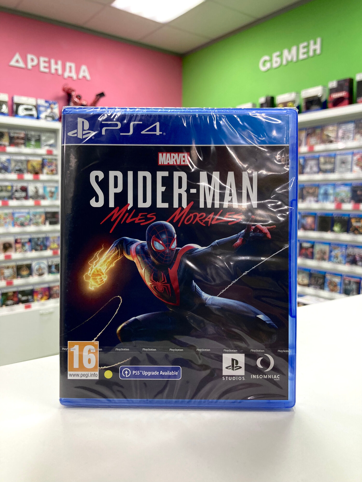 PS4 Marvel Человек-паук: Майлз Моралес