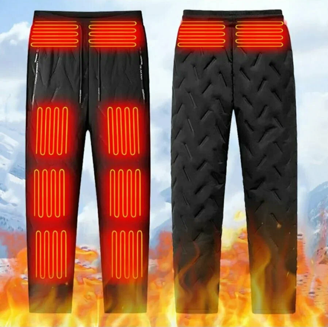 Брюки утепленные с подгоревом USB, 45 р-р, работа от Power Bank