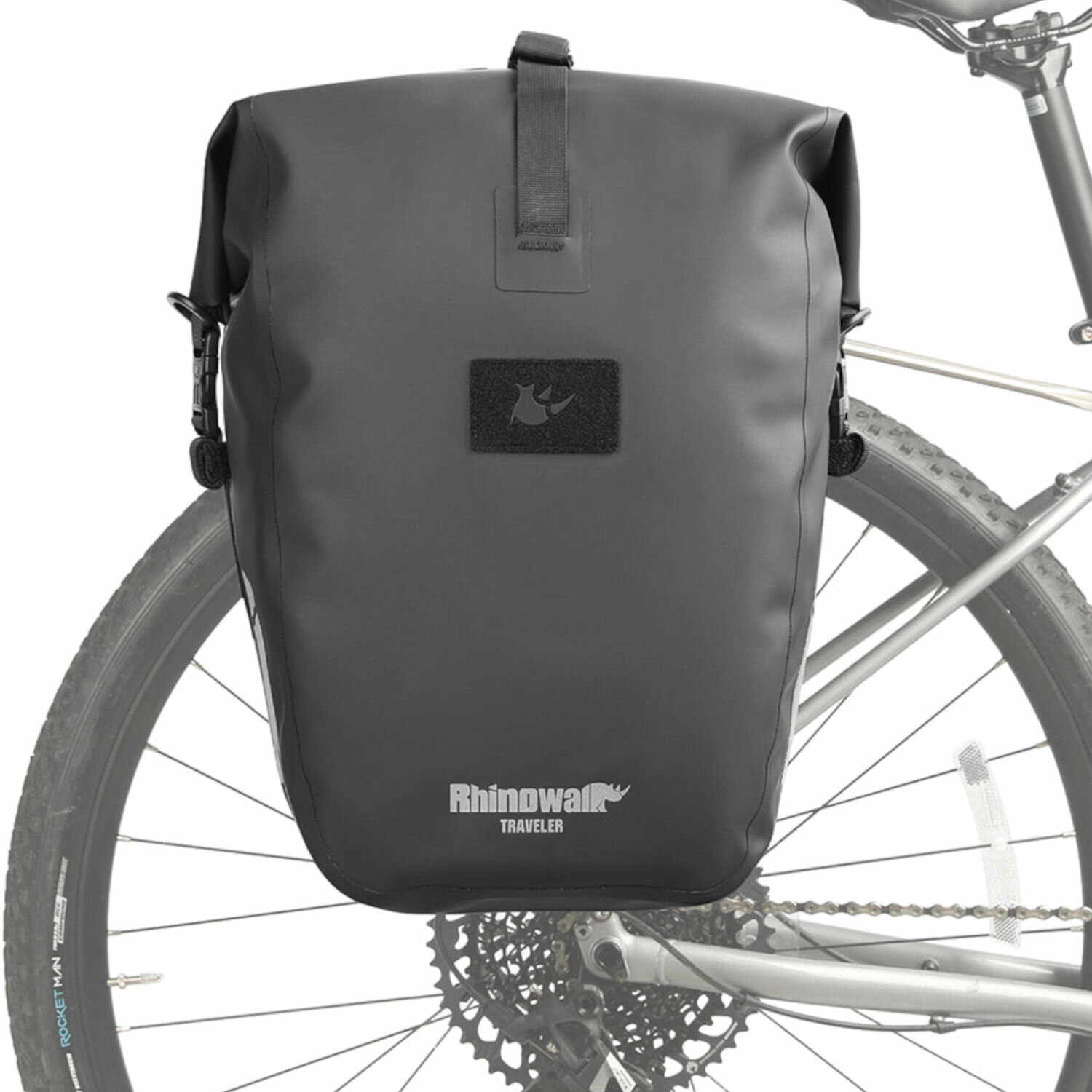 Сумка на велобагажник Rhinowalk Travel-25L Black