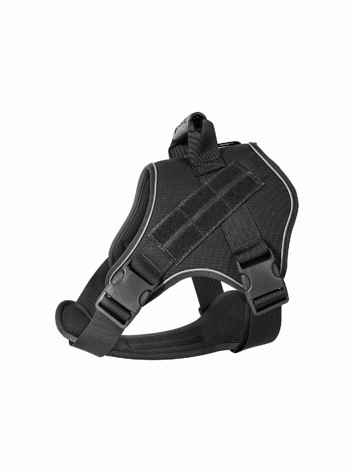 Фурнитура для ошейников и поводков, Нагрудный ремень для домашних животных-черный-L