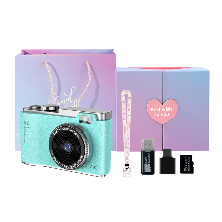 Цифровая камера D.K. CREATIVE WORKSHOP mint green, Single Camera, festival box set