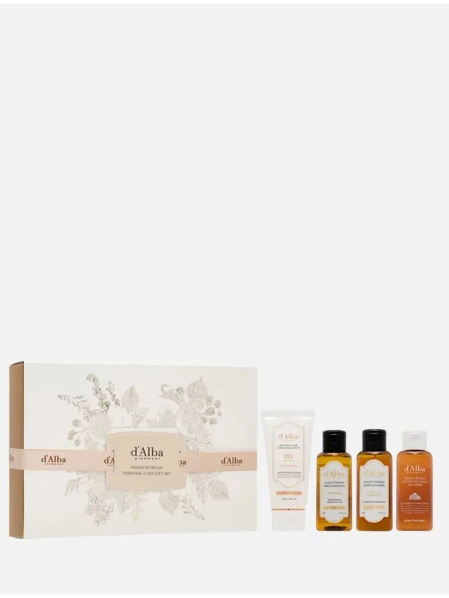 Подарочный набор D'ALBA premium vegan personal care gift set, Адвент