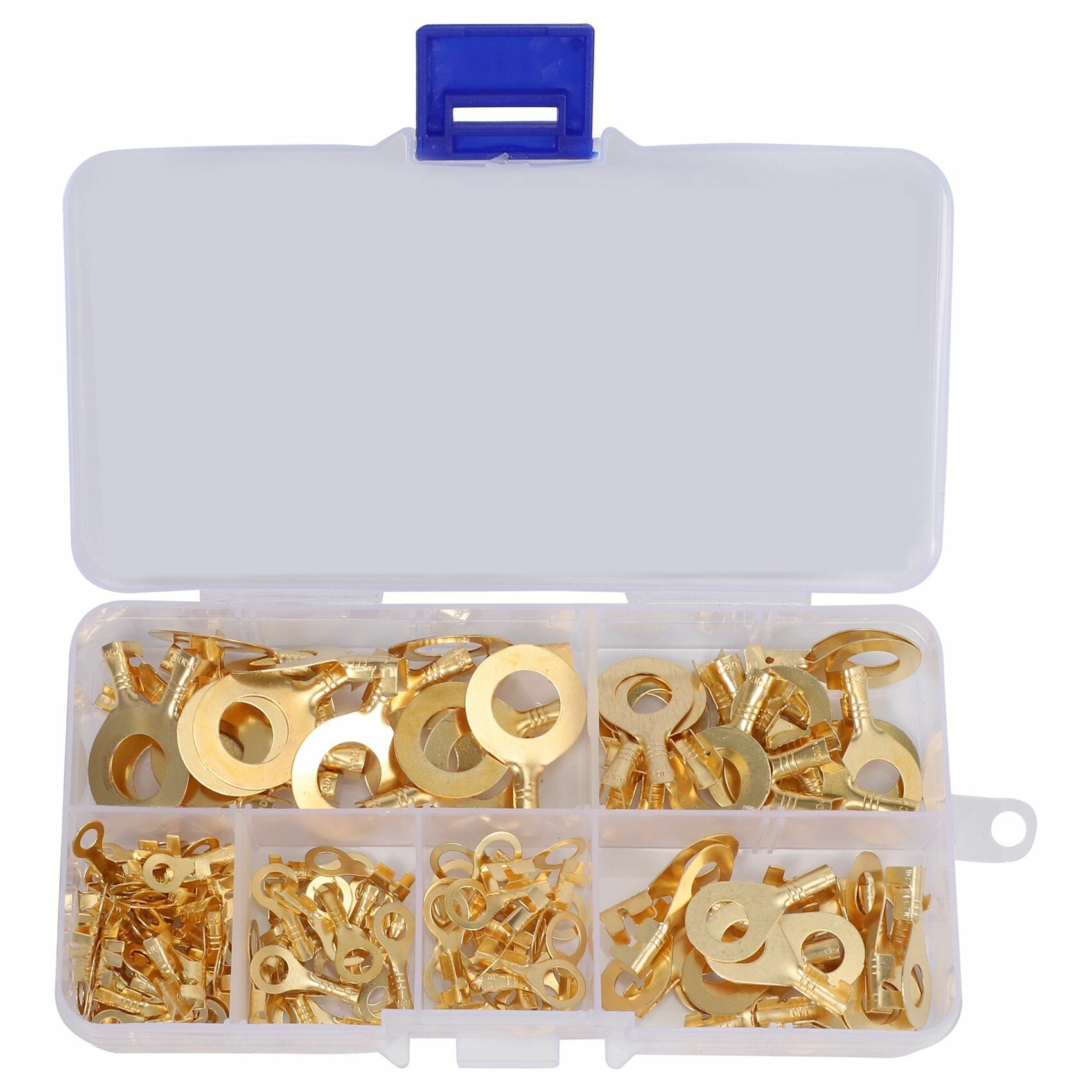 150 шт. кабельное кольцо клеммное кабельные наконечники медные кольцевые клеммы соединители латунные обжимные