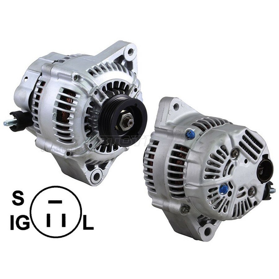 SAT ST850100 Генератор TOYOTA SOARER/SUPRA 3.0 87-93/MARK II 2.0 87-97 1GFE/7MGTE 12V 80A