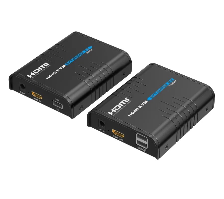 Оригинальный LKV373KVM-5.0 HDMI KVM-удлинитель до 120 м через TCP/IP RJ45 Cat5/5e/6 передатчик-приемник для USB-клавиатуры и мыши