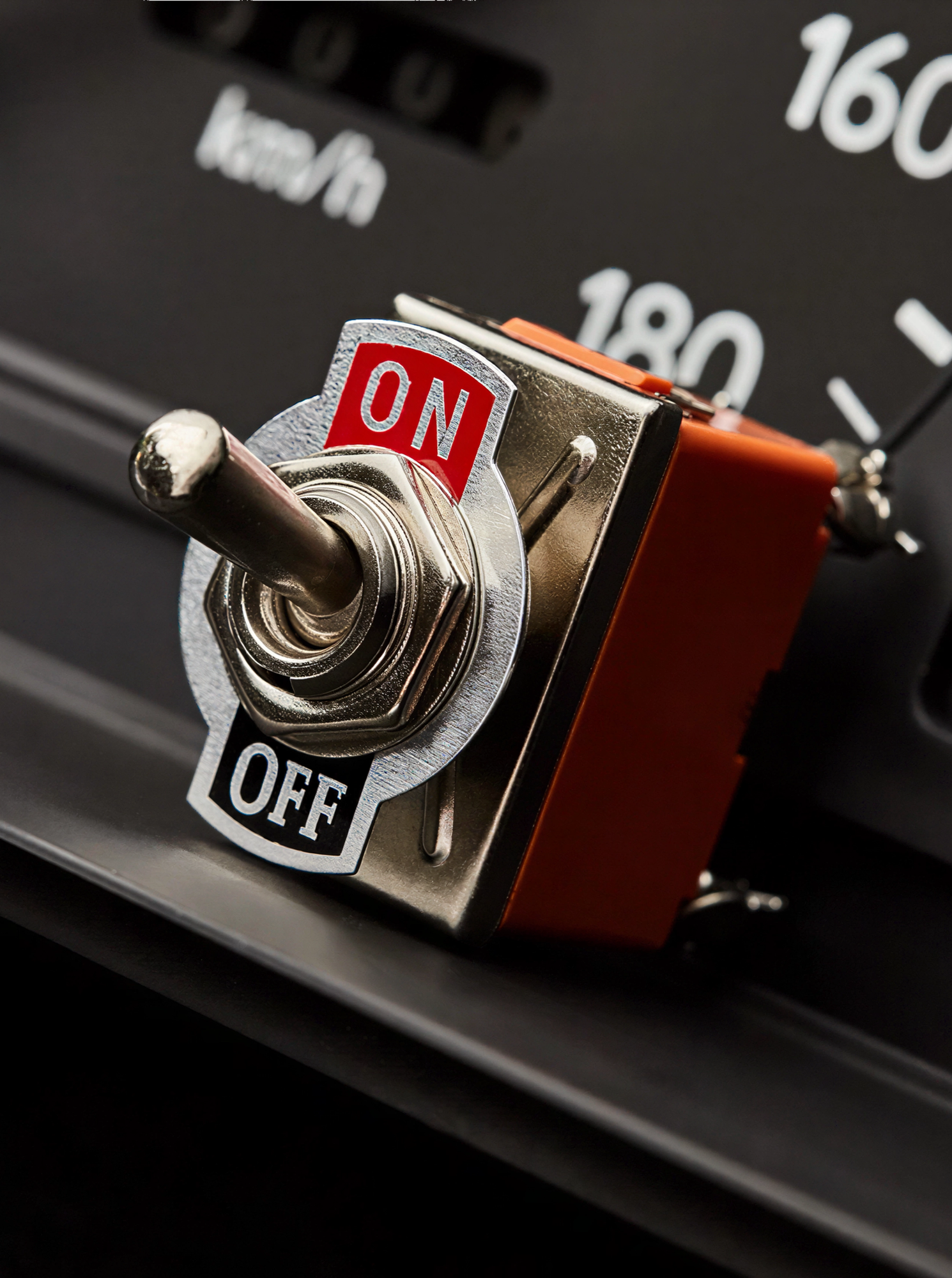 Тумблер двухполюсный ON-OFF с 2 контактами и фиксацией положения (15А) REXANT