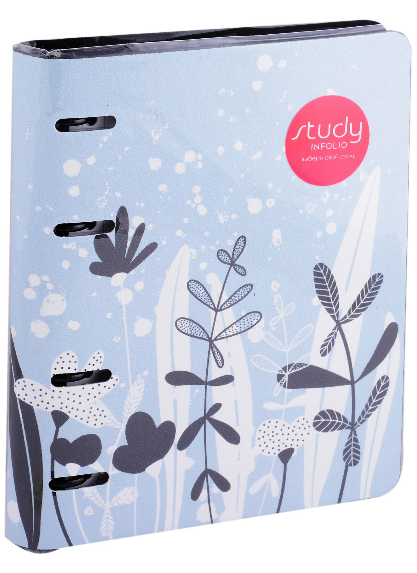 Тетрадь на кольцах в клетку InFolio, Field, 120 листов