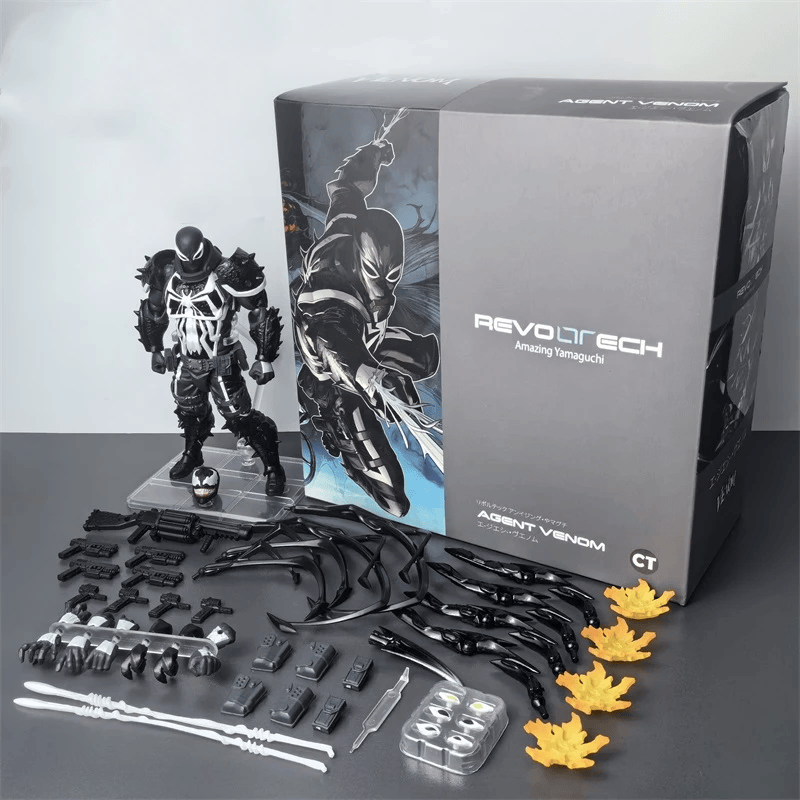 Коллекционная фигурка Агента Венома Kaiyodo Bandai