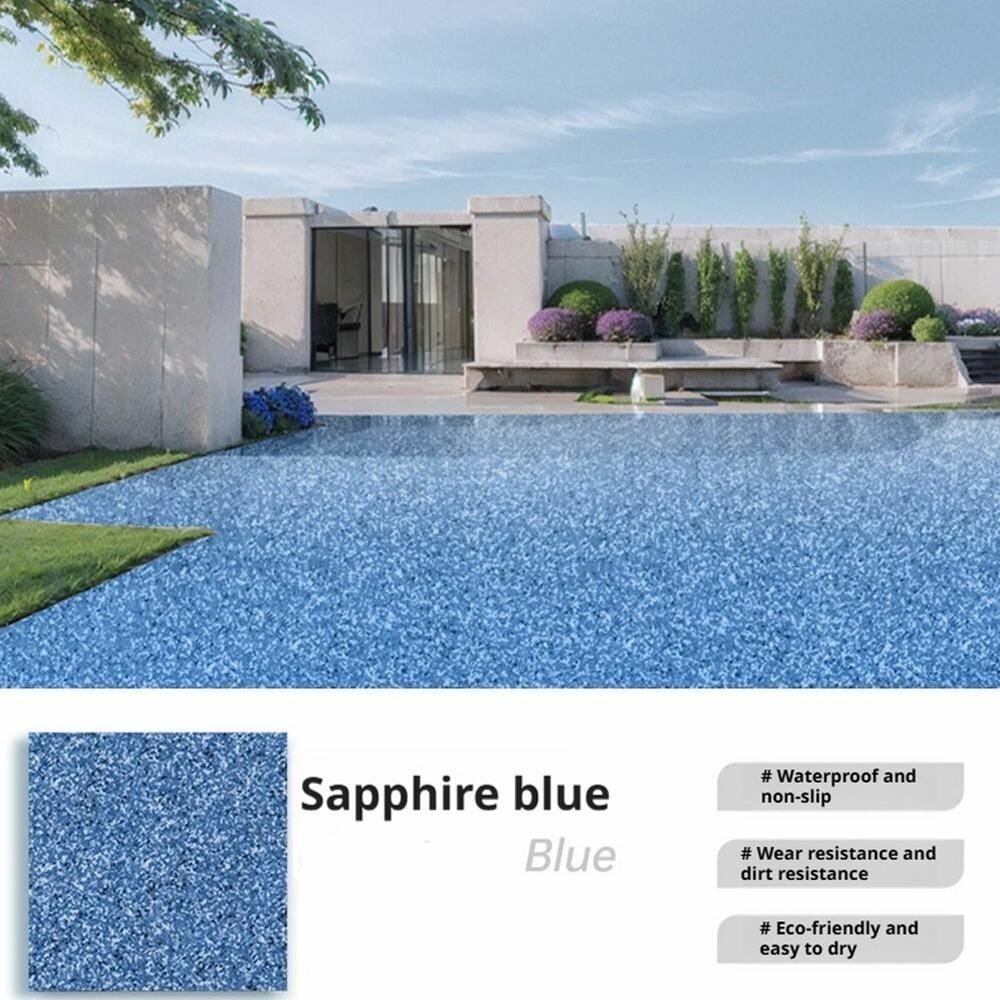 Эпоксидное покрытие для пола, мраморный эффект, износостойкое, для дома и офиса