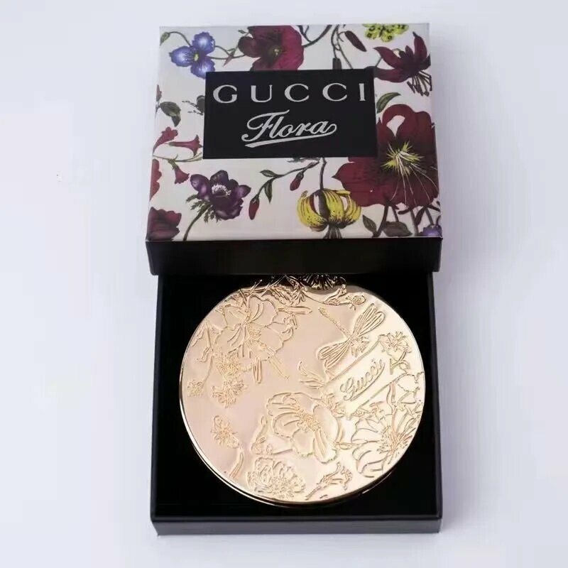 Gucci Зеркало карманное, 7.8 см х 7.8 см, 1 шт