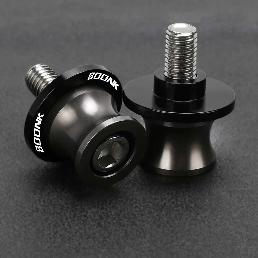 Аксессуары для мотоциклов 10 мм, алюминиевые слайдеры с ЧПУ для мотоциклов Черный, C Grey 10mm