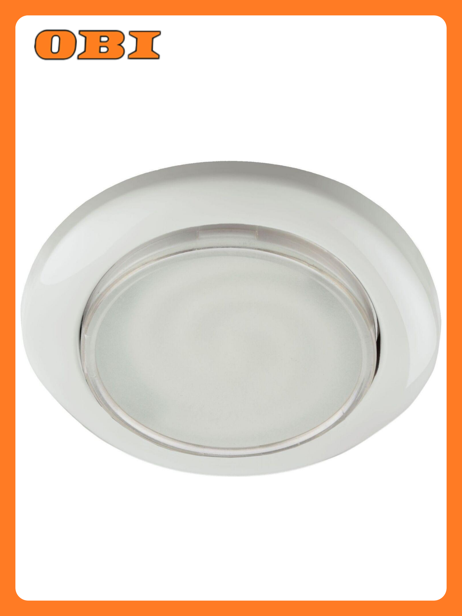 Встраиваемый светильник ЭРА Б0002358, цоколь GX53, круглый, потолочный