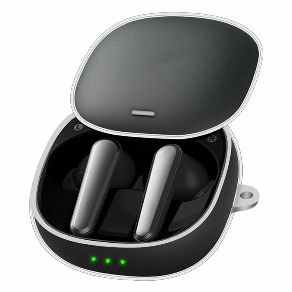 Защитный чехол для Anker Soundcore Liberty Air 2 Pro, прозрачный с креплением