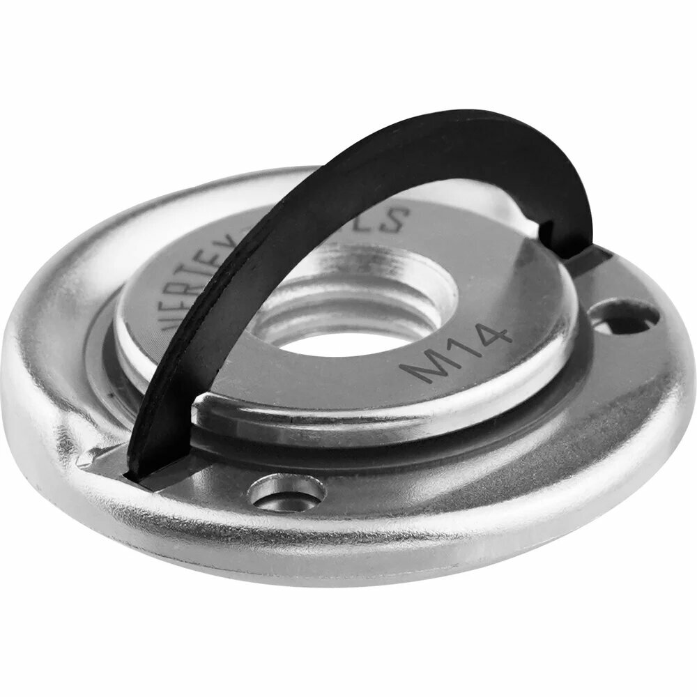 Гайка быстрозажимная M14 для ушм vertextools 30-40-125, м14, без использования ключа