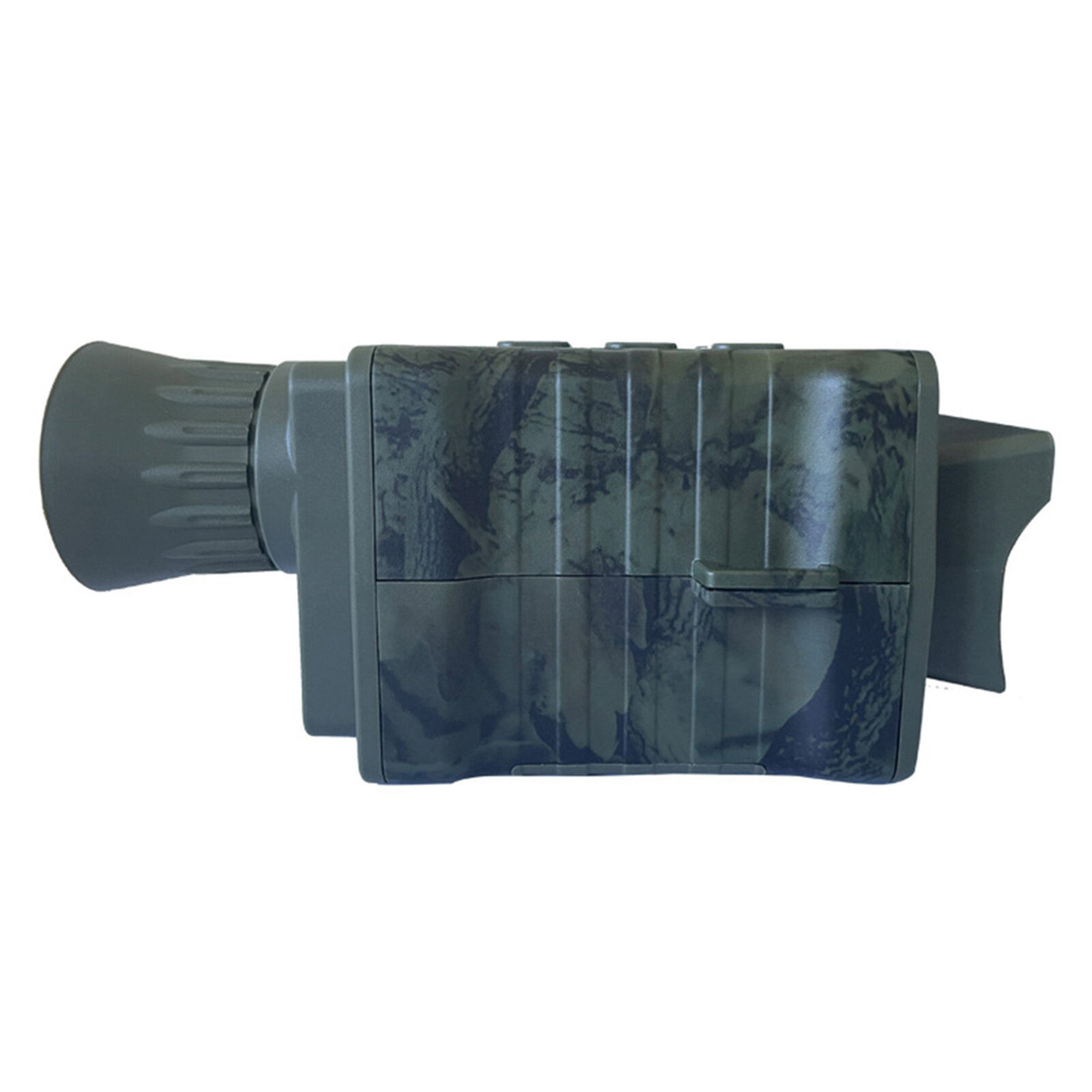 Монокуляр ночного видения для охоты с инфракрасным телескопом, 5X цифровым зумом, 4K HD, 36MP разрешением, экраном 2.0 дюйма, объективом F 1.2 f=25mm, FOV=10°, диаметр 25mm, встроенной батареей 5000mAh, поддержка TF-карты до 128GB, вес 250г, размер