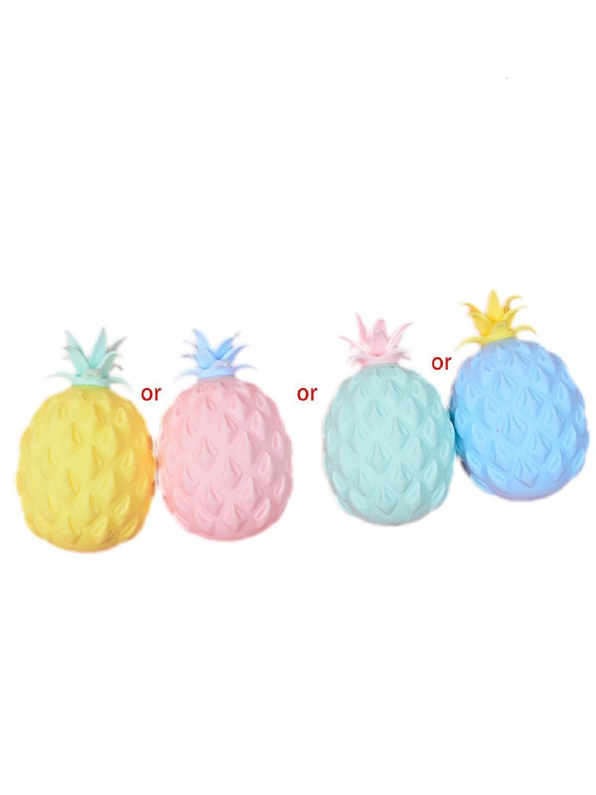 Игрушка антистресс, Маленький ананас со вкусом муки (произвольного цвета)