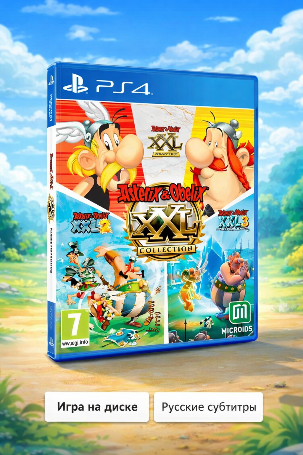 Игра Asterix & Obelix - XXL Collection (PS4) (Русские субтитры)